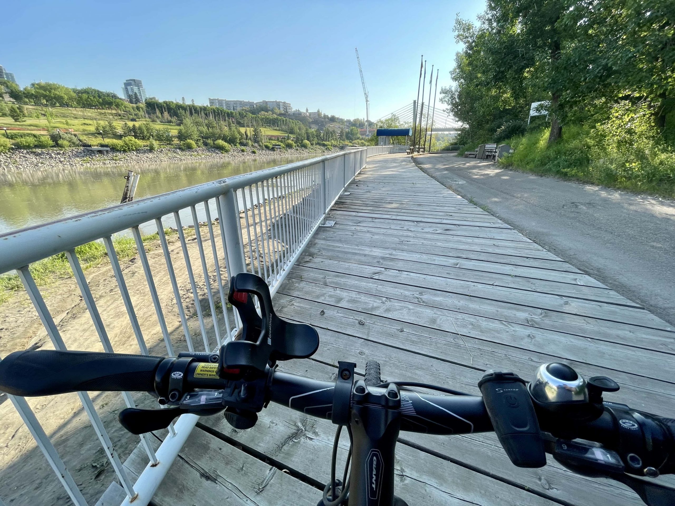 Biking in Edmonton: The Beautiful River Valley Trails - Out & Across
