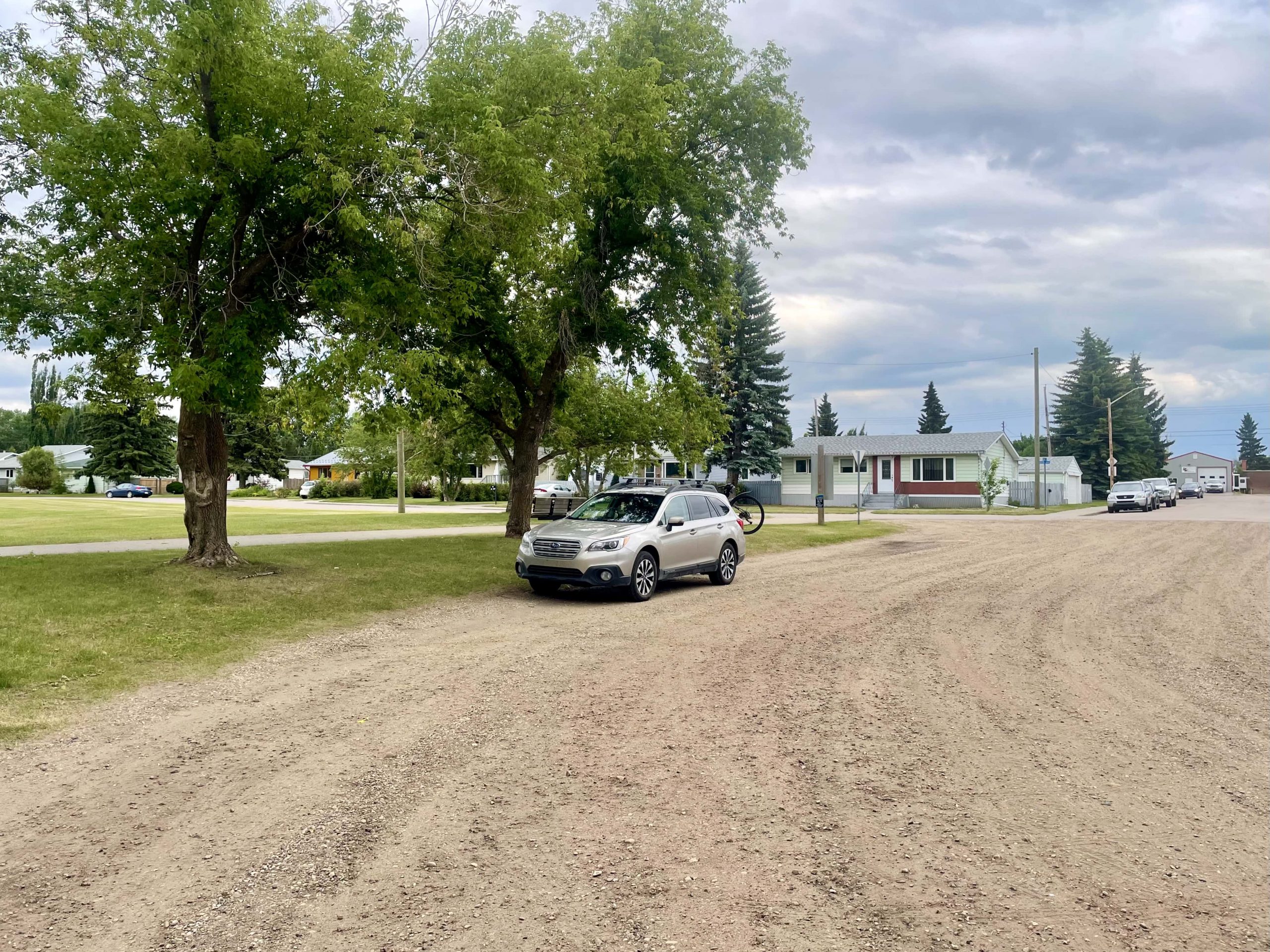 Devon River Valley Trail Near Edmonton, Alberta - Out & Across