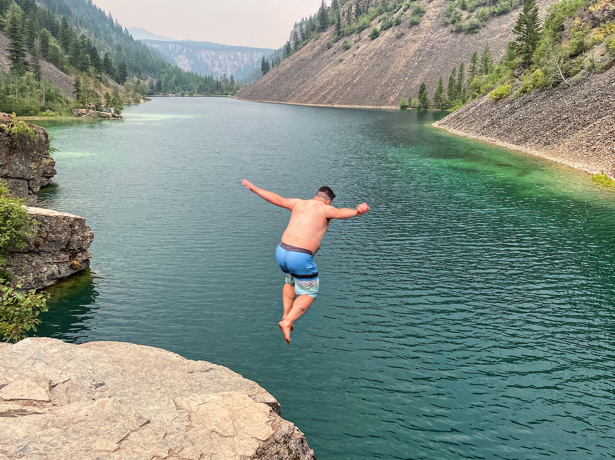 Silver Spring Lake: Best Cliff Jumping Near Fernie, BC - Out & Across