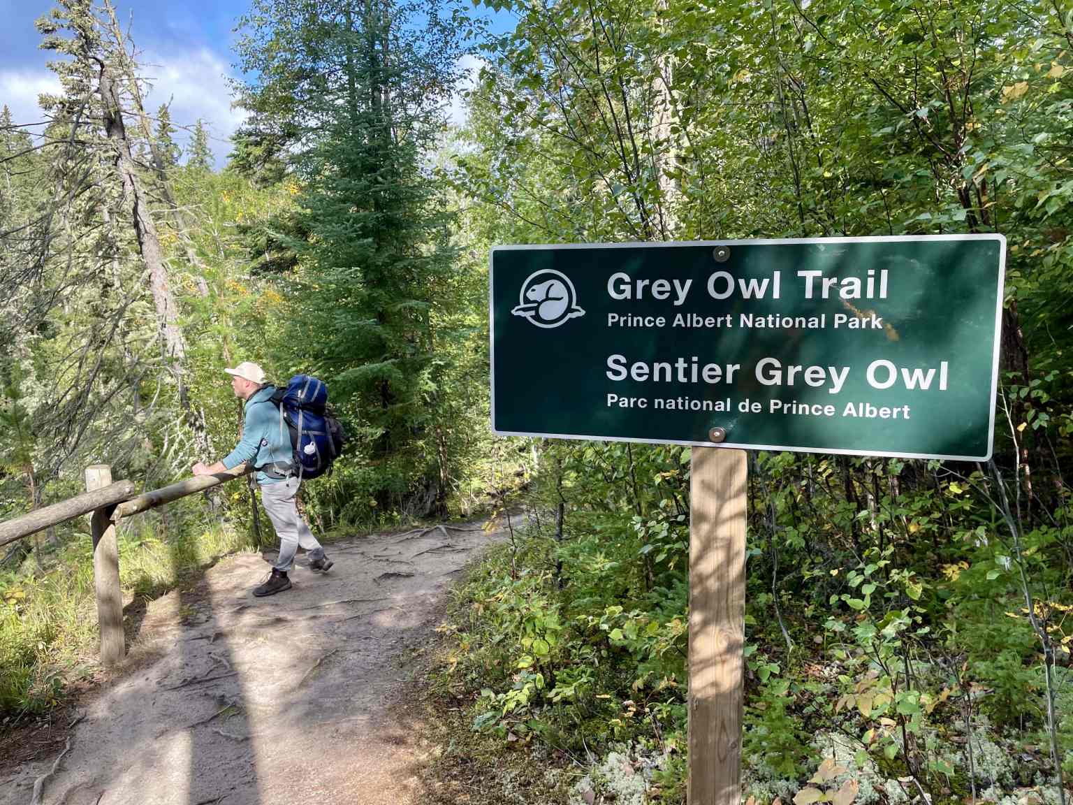 2 Days Backpacking the Grey Owl Trail in Saskatchewan - Out & Across