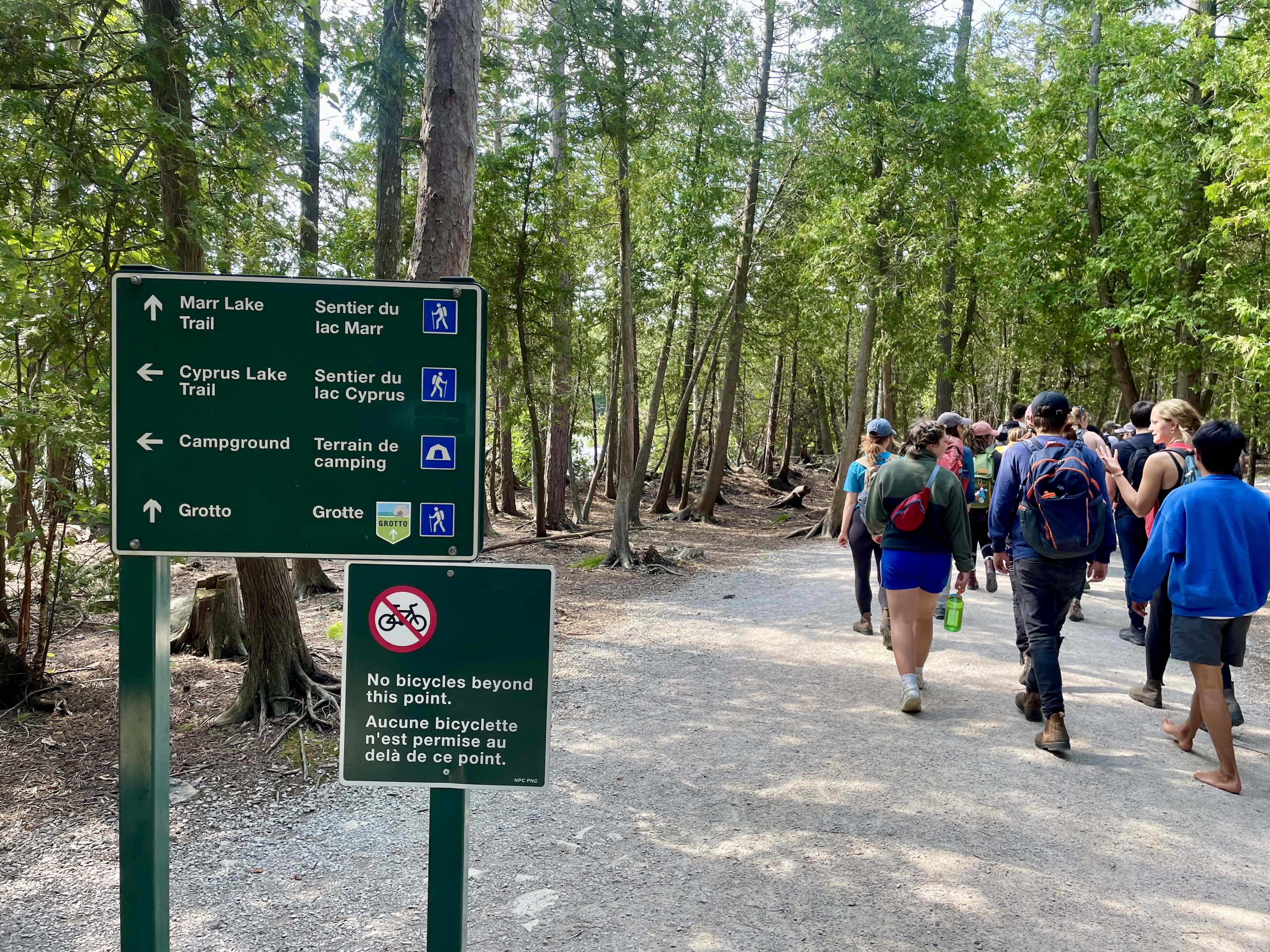 The Grotto Hike in Bruce Peninsula National Park – Out and Across