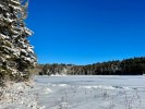 Sam Orr Pond Trail in the Caughey-Taylor Nature Preserve - Out & Across