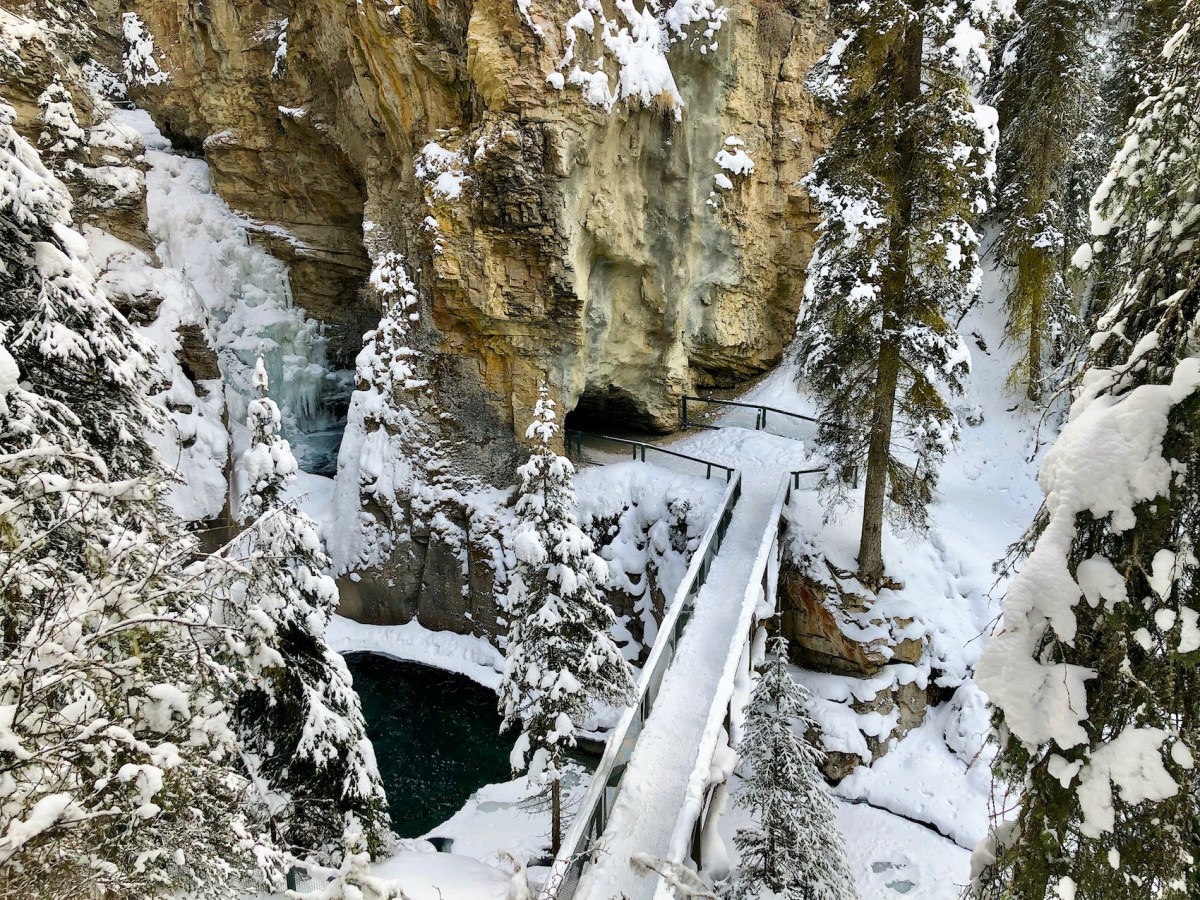 Johnston Canyon Hike in Beautiful Banff National Park - Out & Across