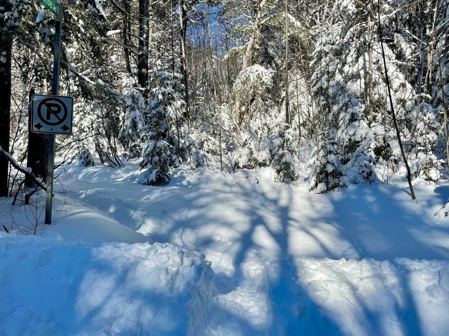 Parlee Brook Amphitheatre Trail Near Sussex, New Brunswick - Out & Across