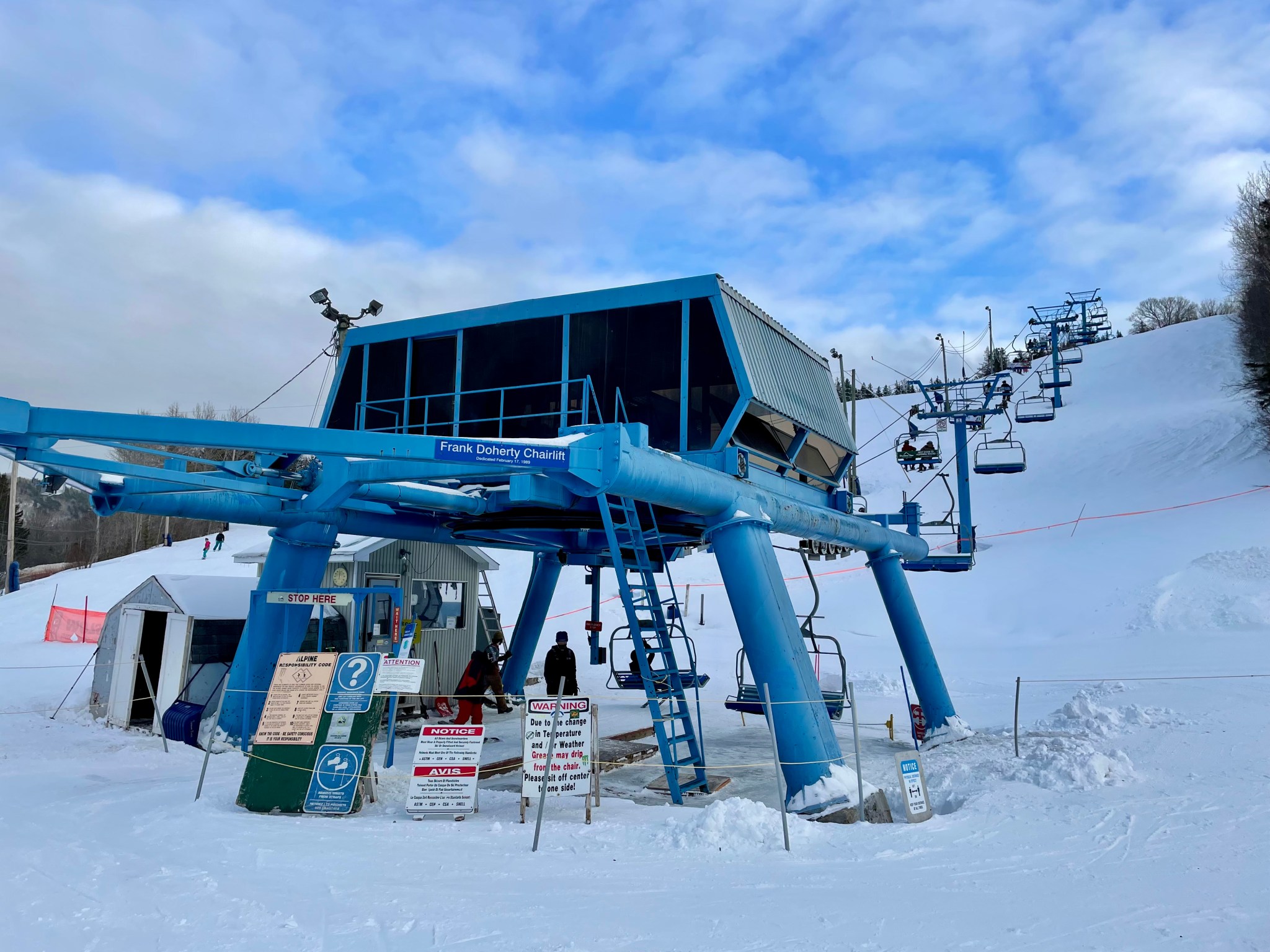 Ski Poley Mountain Near Sussex in New Brunswick - Out & Across
