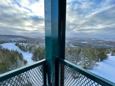 Ski Poley Mountain Near Sussex in New Brunswick - Out & Across