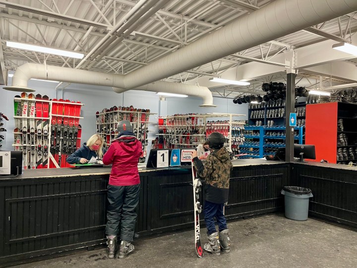 Ski Poley Mountain Near Sussex in New Brunswick - Out & Across