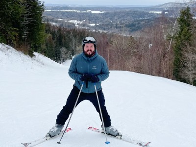 Ski Poley Mountain Near Sussex in New Brunswick - Out & Across