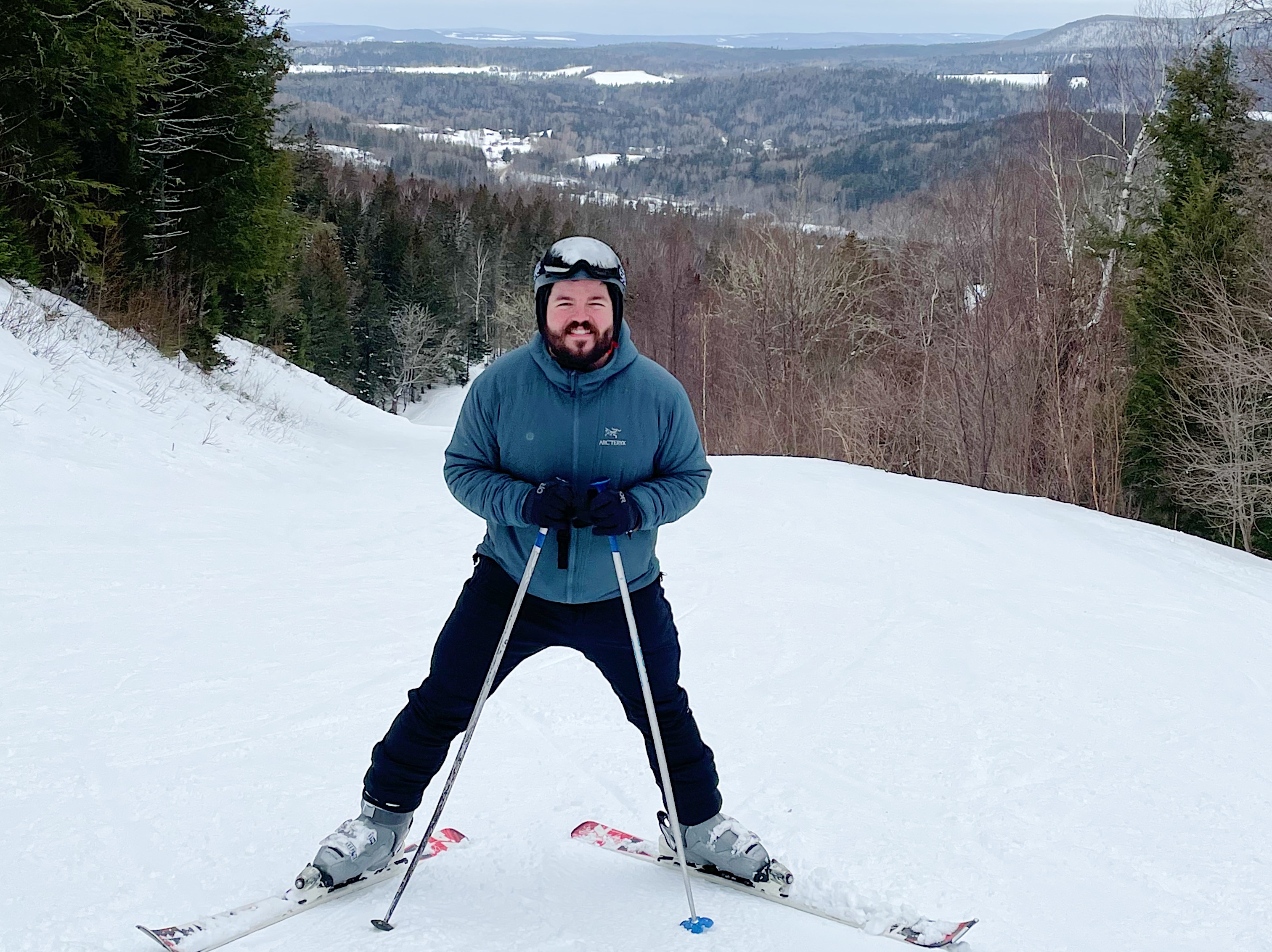 Ski Poley Mountain Near Sussex in New Brunswick - Out & Across