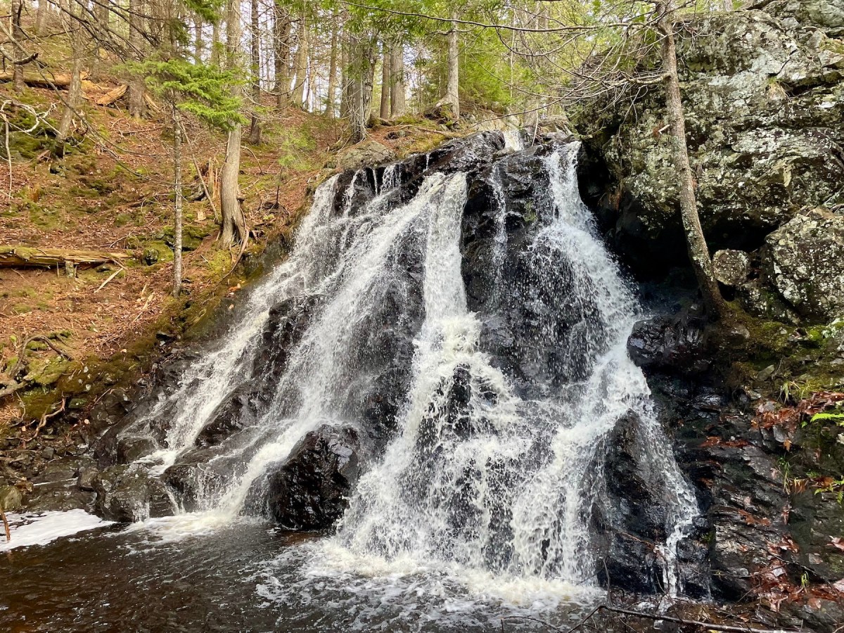 Saint Paddy's Falls Hike in New Brunswick - Out & Across