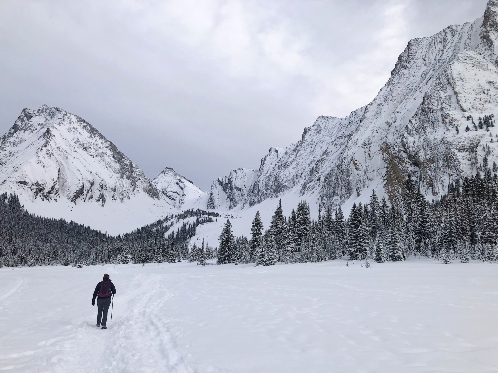 Chester Lake Hike: Winter Hiking in Kananaskis Country - Out & Across