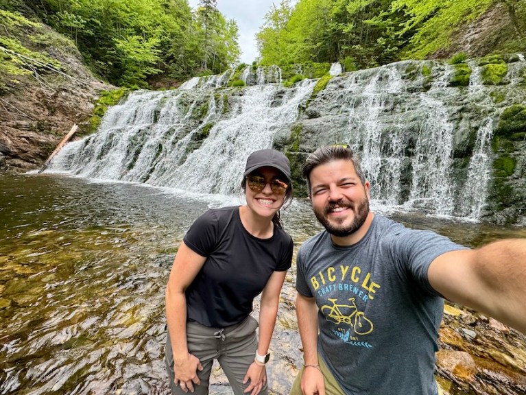 Egypt Falls Hike on Cape Breton Island, Nova Scotia - Out & Across