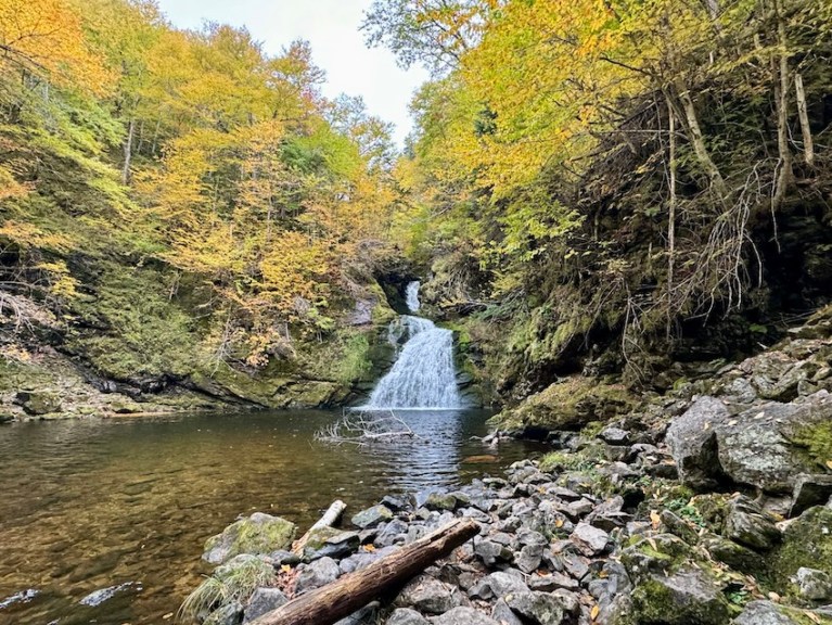 Gairloch Mountain Falls Hike in Cape Breton, Nova Scotia - Out & Across