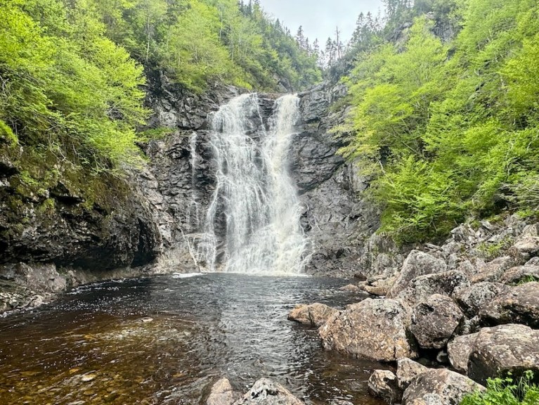 North River Falls Hike in Cape Breton, Nova Scotia - Out & Across